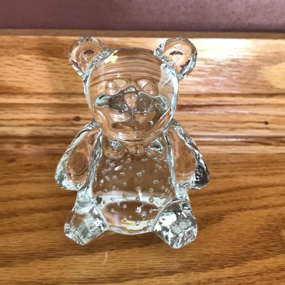 Accents | Crystal Bear Figurine | Poshmark